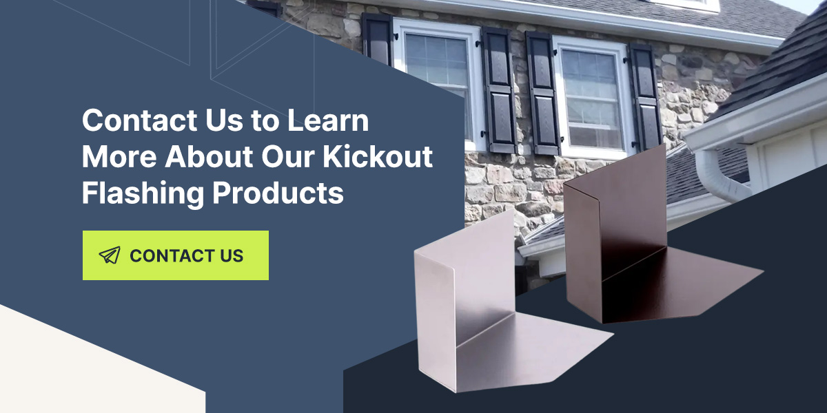 Where Is Kickout Flashing Used?