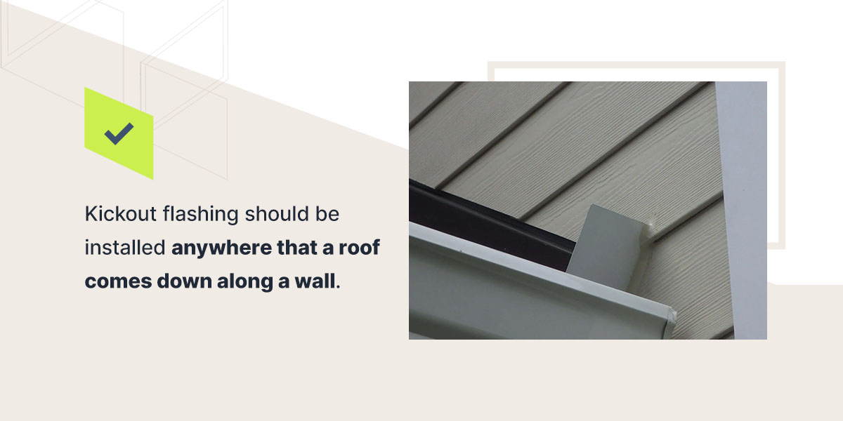 What is Kickout Flashing?