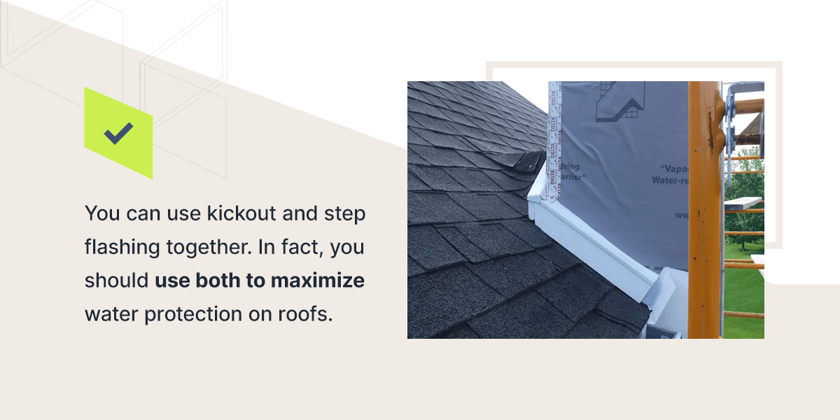 What's the Difference Between Kickout Flashing and Step Flashing?